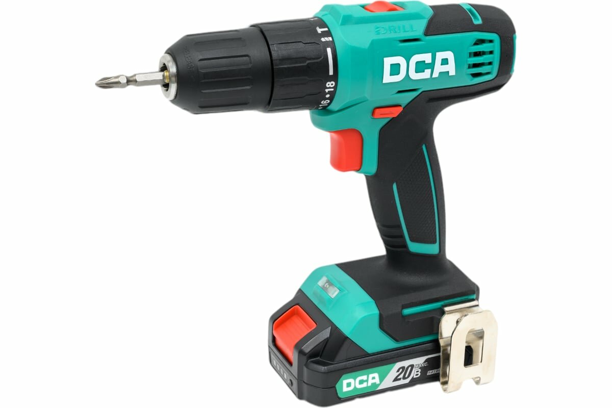Аккумуляторная дрель-шуруповерт 1 акб и з/у DCA ADJZ2035i13 (TYPE ADM)