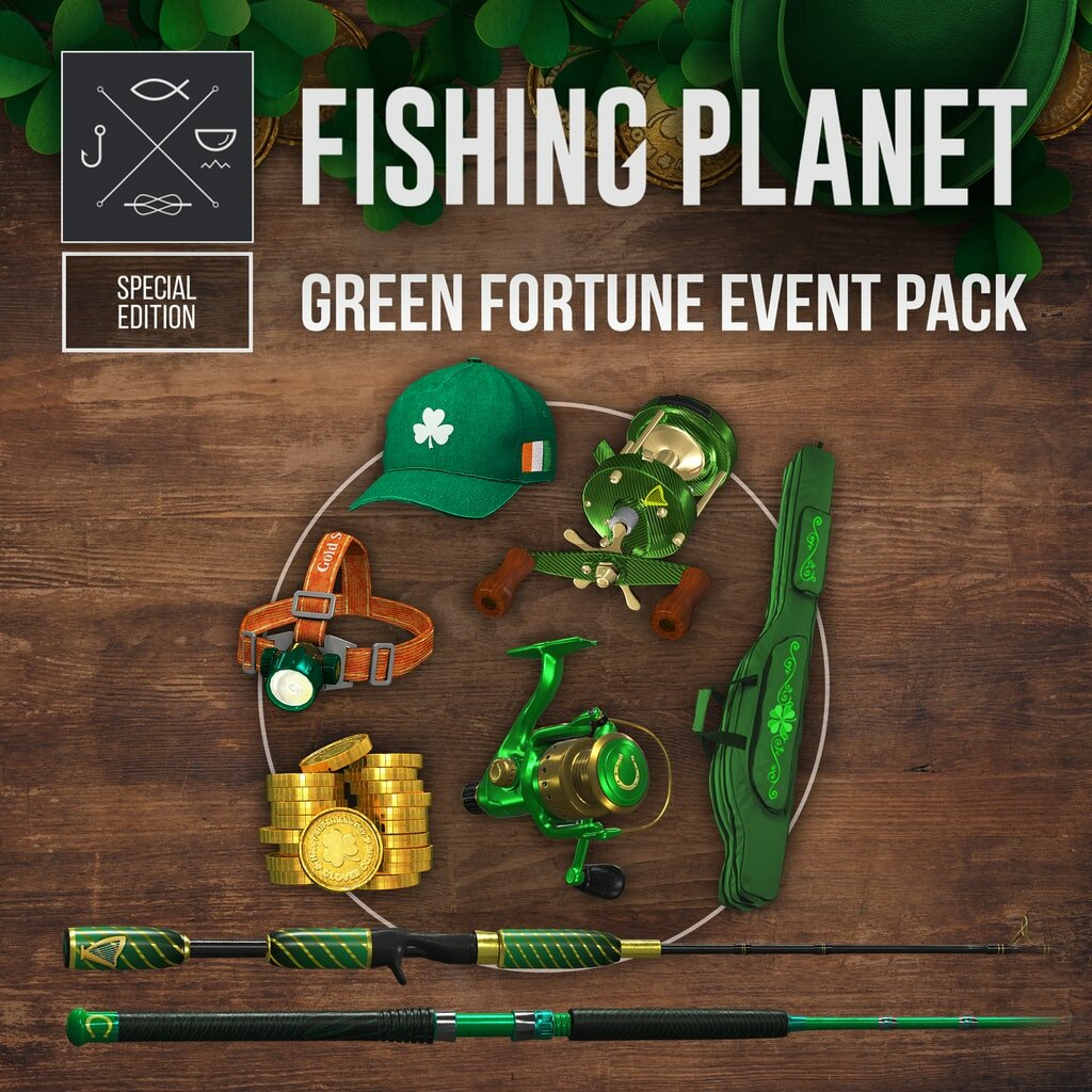 Дополнение Fishing Planet: Green Fortune Event Pack, цифровое издание PlayStation 4, регион Турция / код пополнения баланса