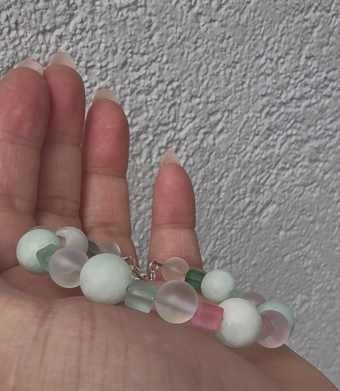 Слейв-браслет, амазонит