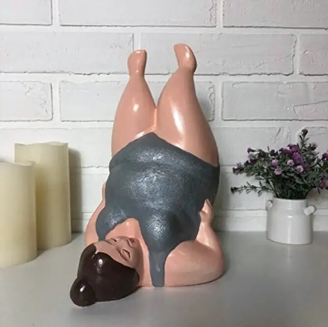 Копилка из гипса «Пышечка» 26см, декоративная фигурка, стильный подарок