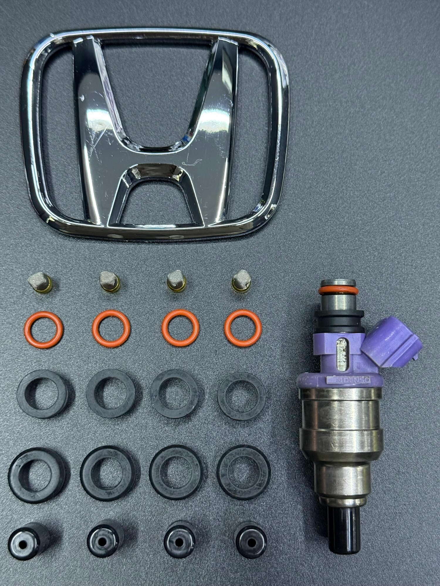 Ремкомплект форсунки/ ремкомплект на 4 инжектора для Honda D13B