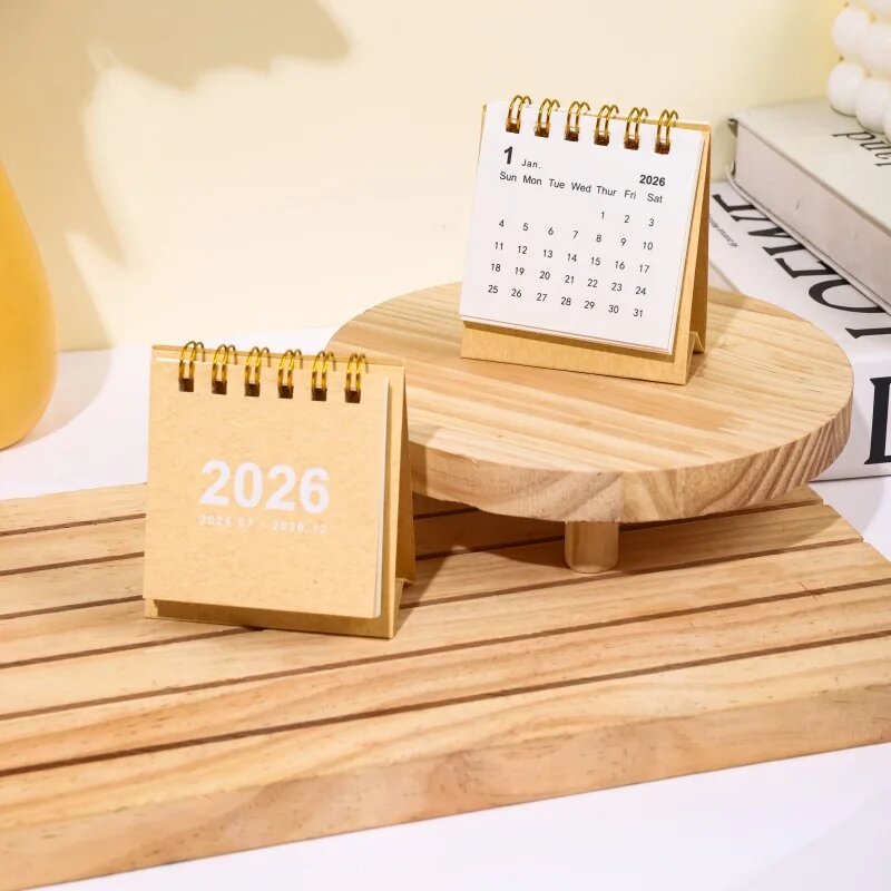 Настольный календарь English 2025 2026 Light 25.07-26.12