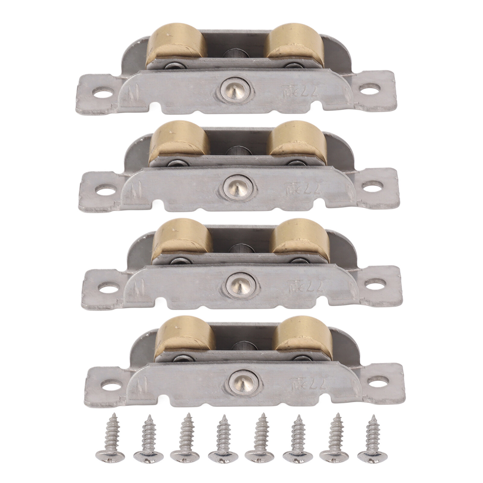 Шт. роликовый узел для раздвижной двери патио из нержавеющей стали с медным шарикоподшипником для стеклянной плоской двери