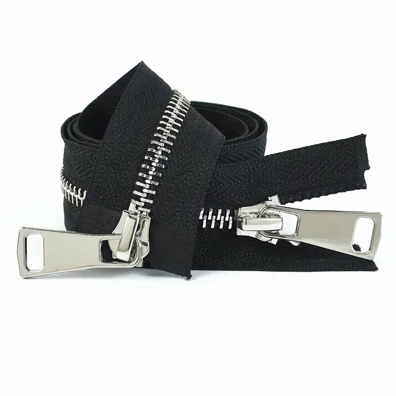 Черная молния Meetee 120 см Black-Silver-Double