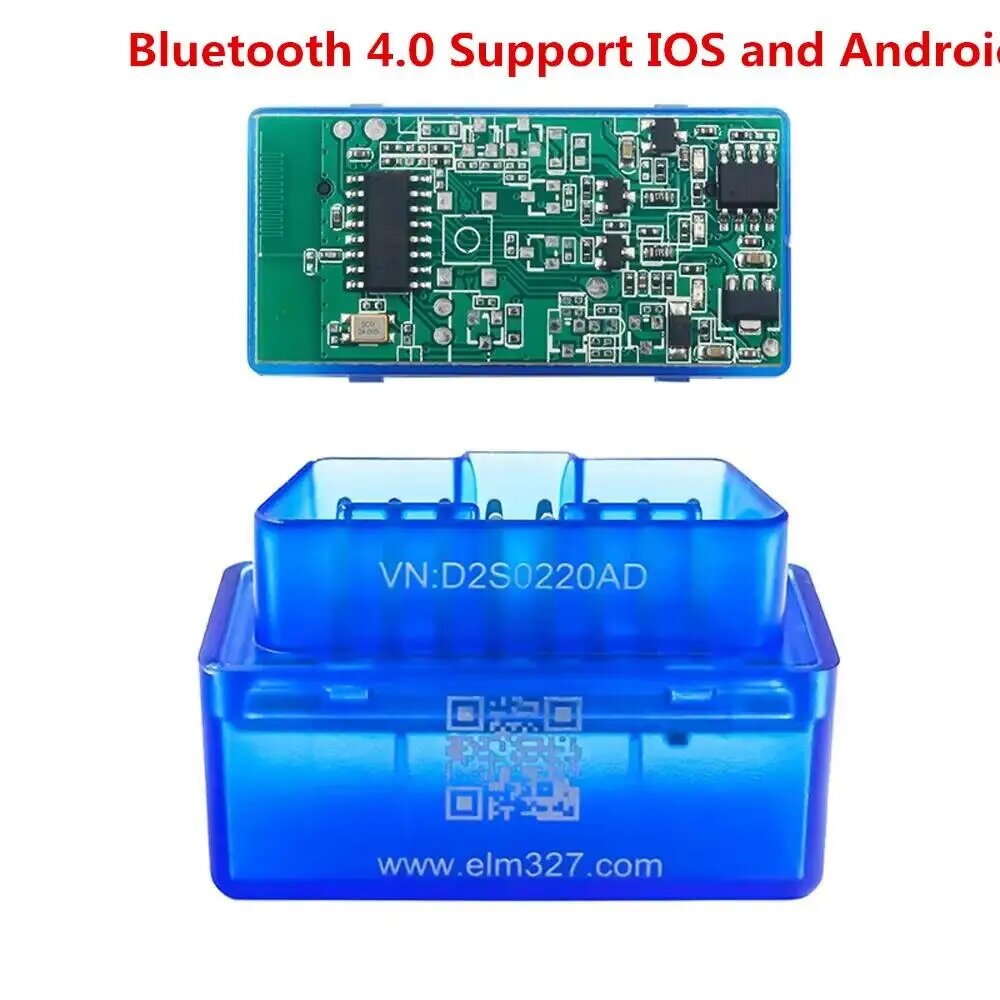 Super Mini ELM327 V1.5 BTСовместимый чип PIC18F25K80 Автомобильный сканер с ELM327 V2.1 BT 4.0
