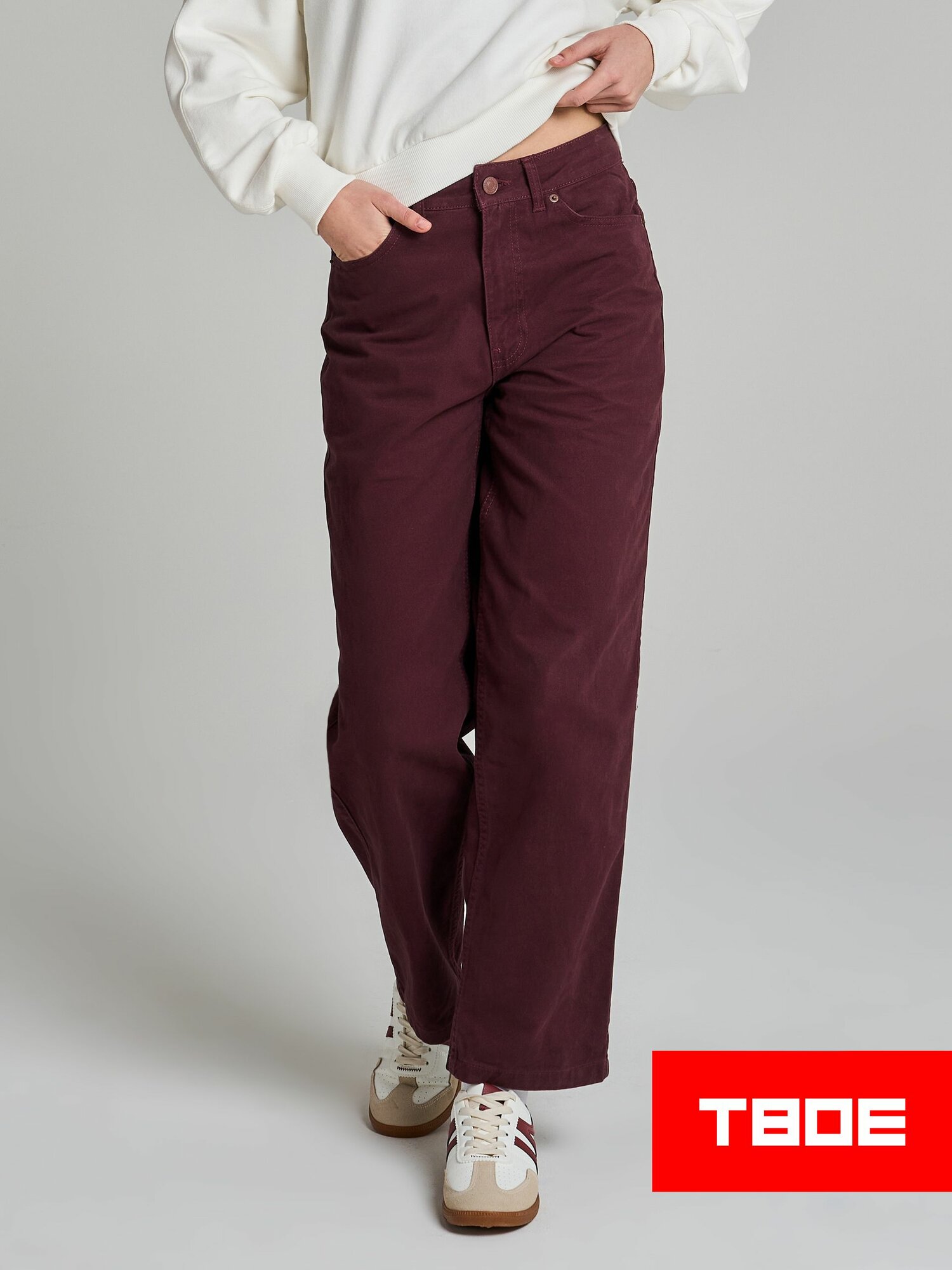 Джинсы багги 