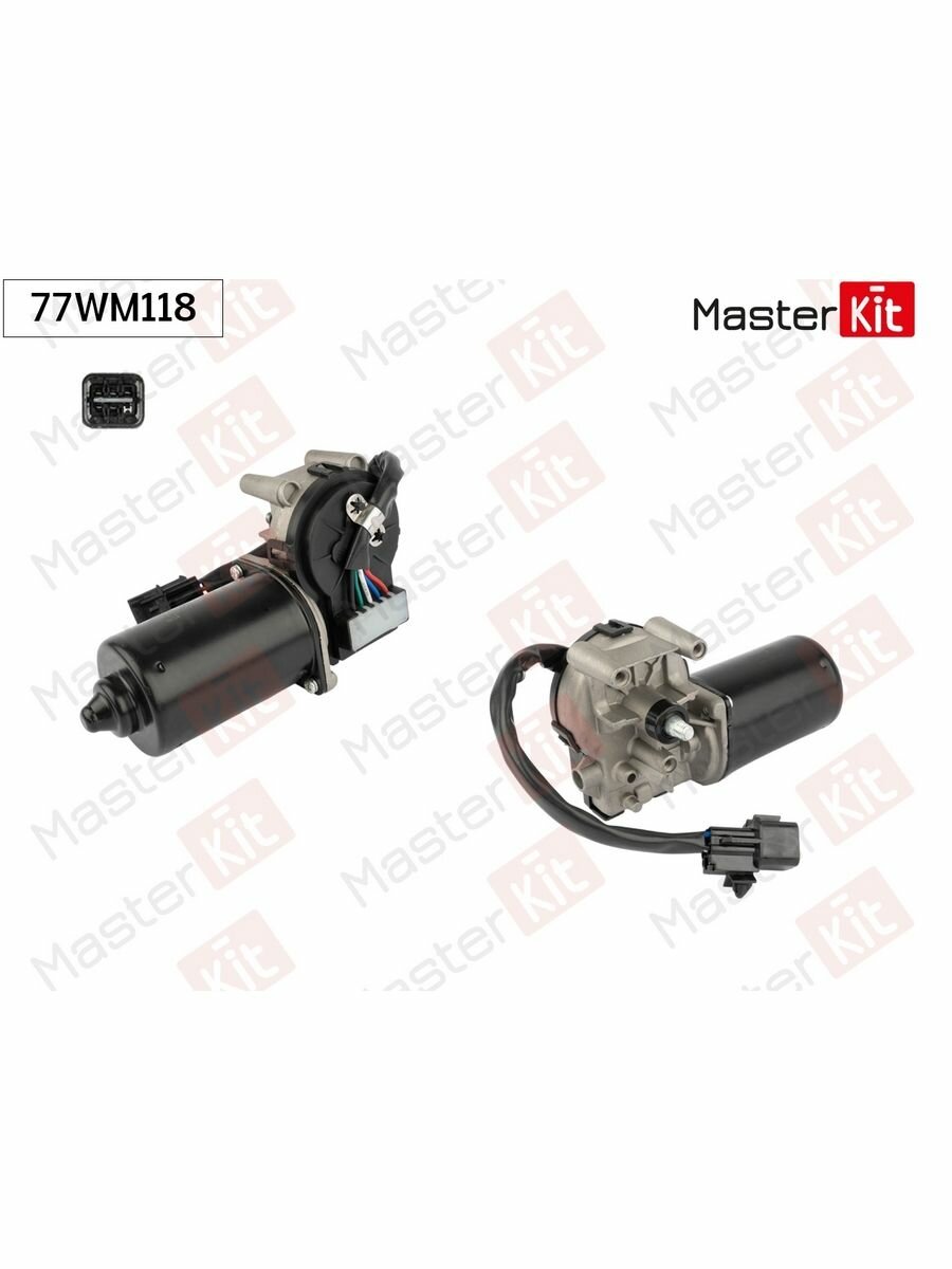 Мотор стеклоочистителя для а/м HYUNDAI ix35 / Хендай Ай Икс 35, MASTERKIT 77WM118