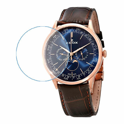 Скрин Мобайл защитный экран для часов Edox EX40101-37RC-BUIR из нано стекло 9H