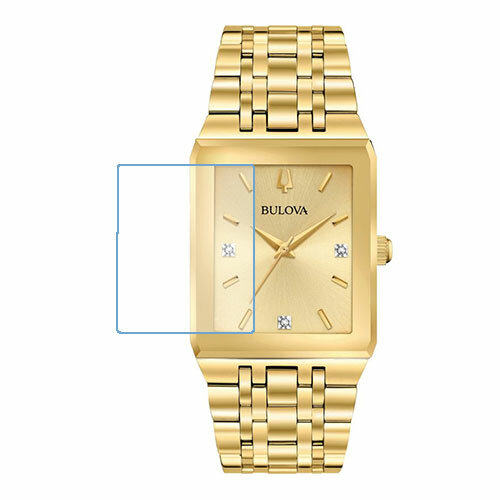 Скрин Мобайл защитный экран для часов Bulova 97D120 из нано стекло 9H
