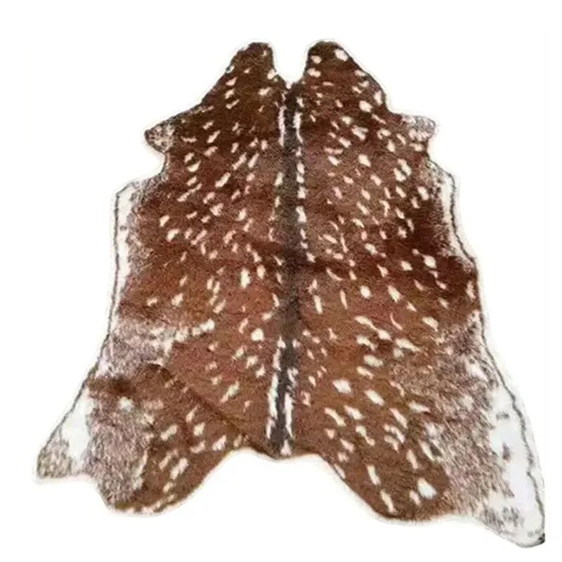 Коврик из искусственного меха оленя 110x90 см