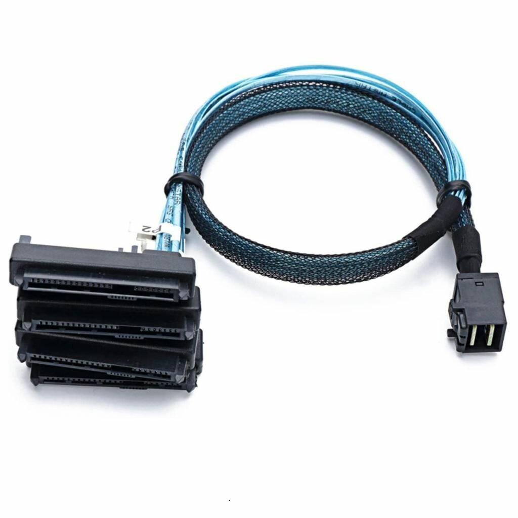 Кабель SFF-8643 - SFF-8482, 0.5m