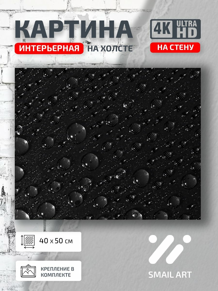 Картина на холсте интерьерная 40 на 50 на стену Текстура Macro для кабинета макро интерьер