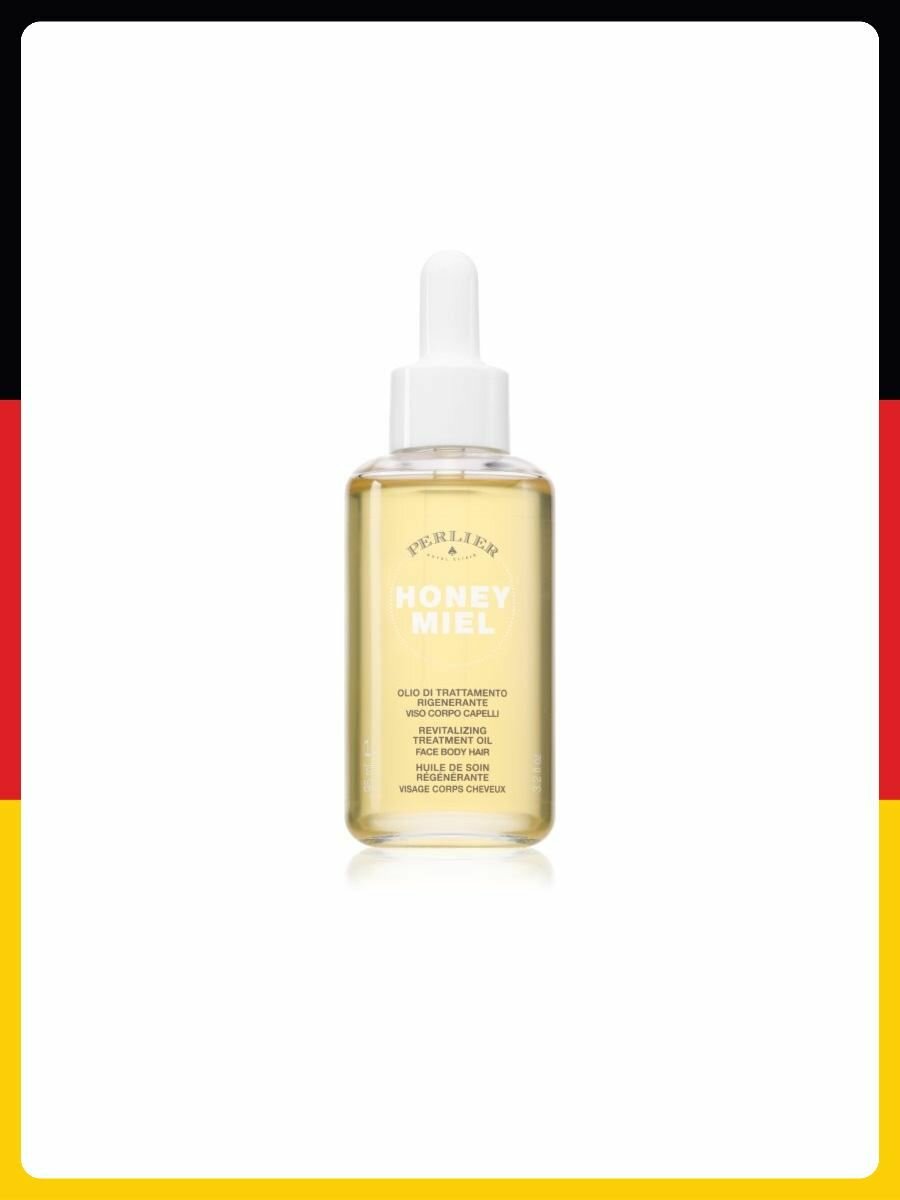 Масло косметическое Perlier Honey Miel Body Oil for velvety soft skin, 95 мл