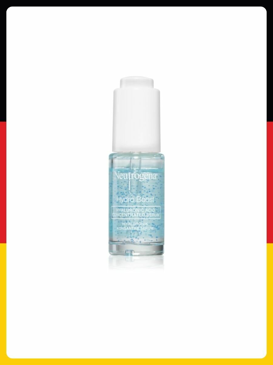 Сыворотка для ухода за кожей Neutrogena Hydro Boost intensive moisturizing concentrate, 15 мл