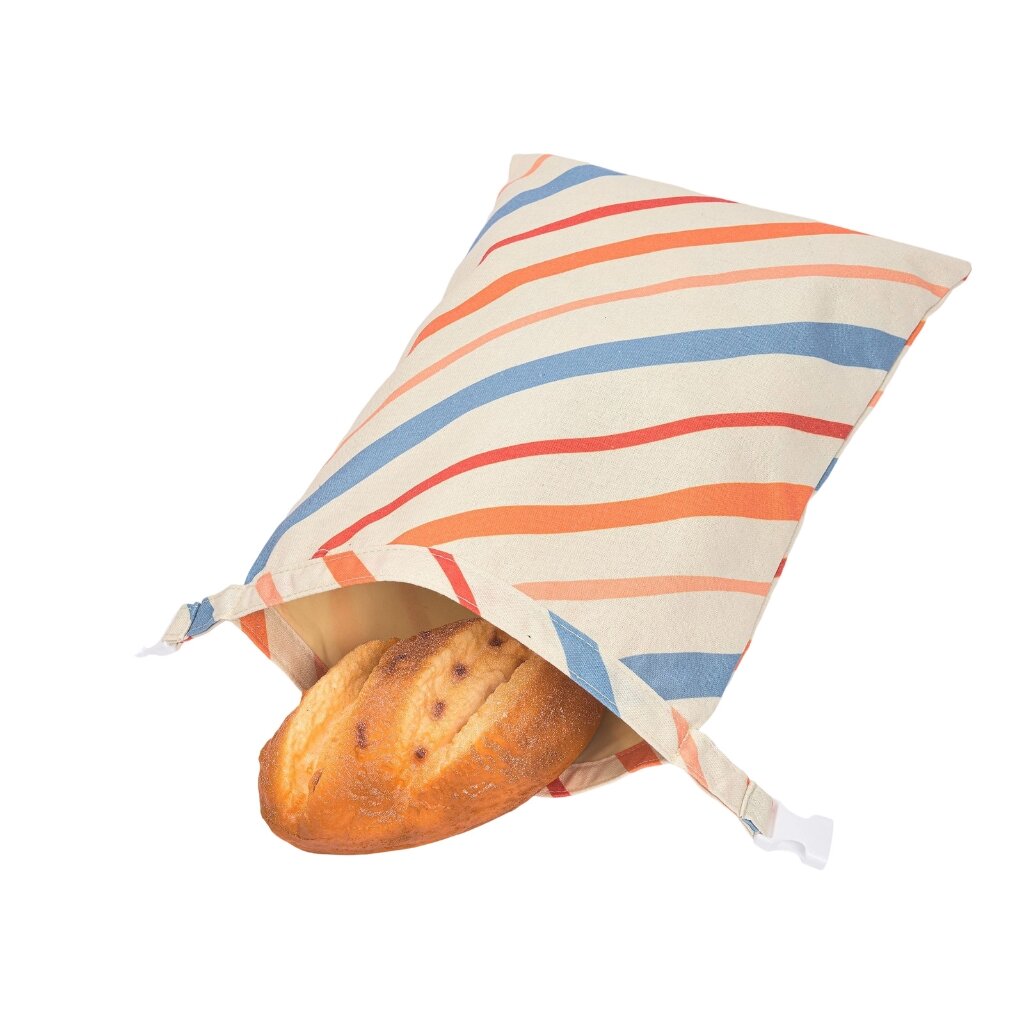 Пакеты для хранения продуктов - Многоразовые Двухслойные пакеты для хлеба и продуктов для холодильника, морозильной камеры, Ланч-бокса (1 упаковка)