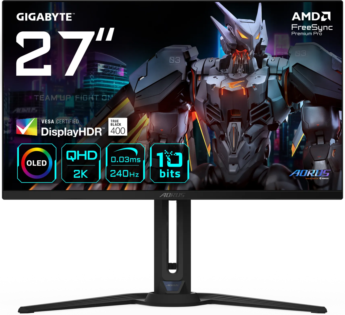 Монитор Gigabyte 27" Aorus FO27Q2 (FO27Q2-EK)