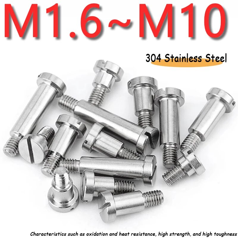 Винты с подшипником нержавеющая сталь M1.6-M10 D5x3xM4-20pcs