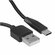 PERFEO Кабель USB2.0 A вилка - USB Type-C вилка, черный, длина 2 м, бокс (U4707)