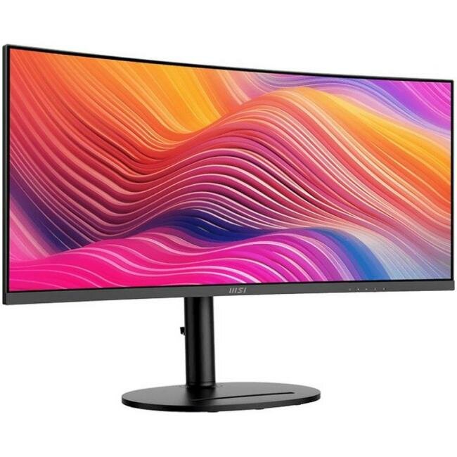 MSI 34" Modern MD342CQP 1500R, 21:9, VA, UWQHD, 1ms, 300cd, 120Hz, HDMI, DP, USB, USB-C, HAS