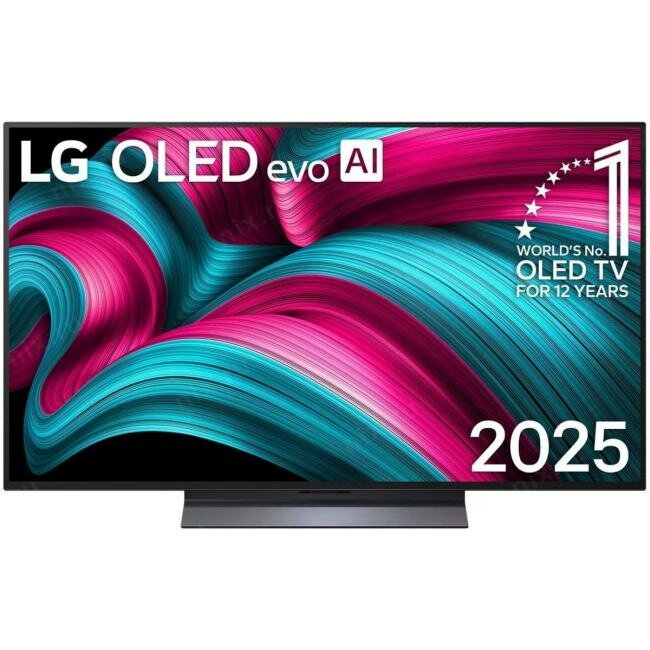 48" OLED телевизор LG OLED48C5RLA (3840x2160, HDMI, LAN, WiFi, BT, USB, DVB-T2, SmartTV)