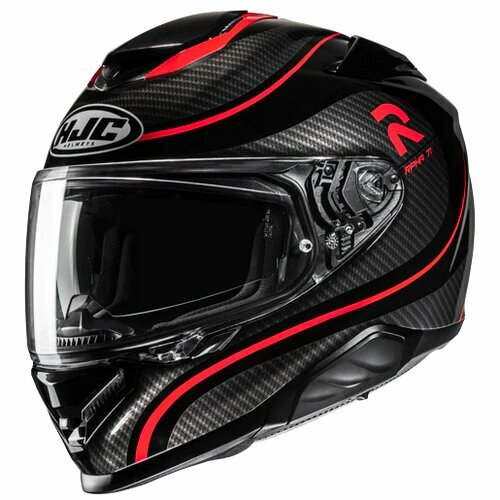 Мотошлем интеграл HJC RPHA 71 CLETA MC1, красный черный, размер L