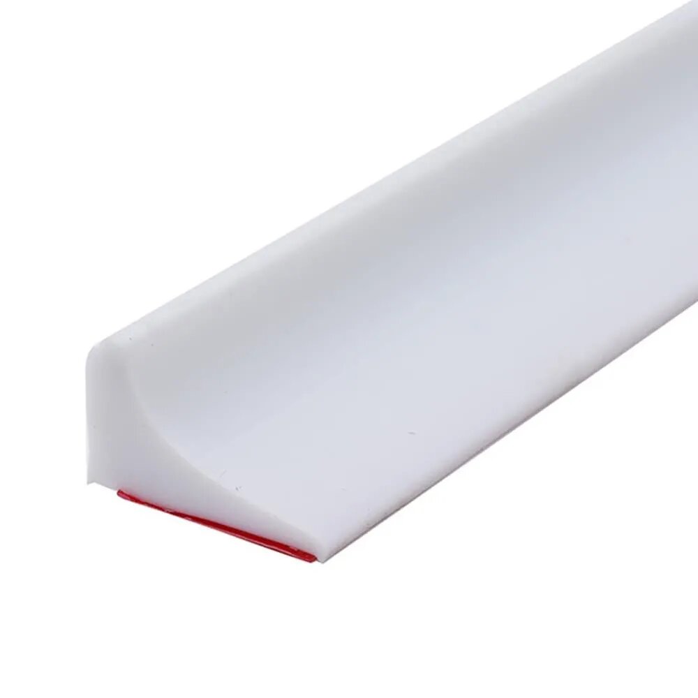 Силиконовый сгибаемый водяной барьер для душа, самоклеящийся, удерживающая полоса для воды для ванной комнаты