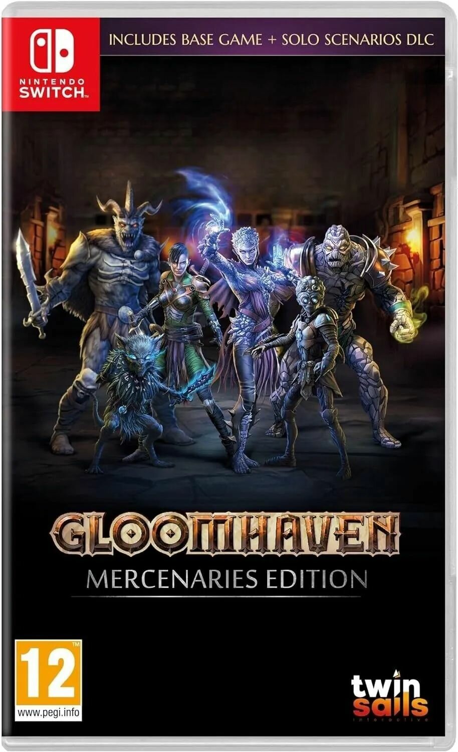 Gloomhaven Mercenaries Edition (английская версия) Nintendo Switch
