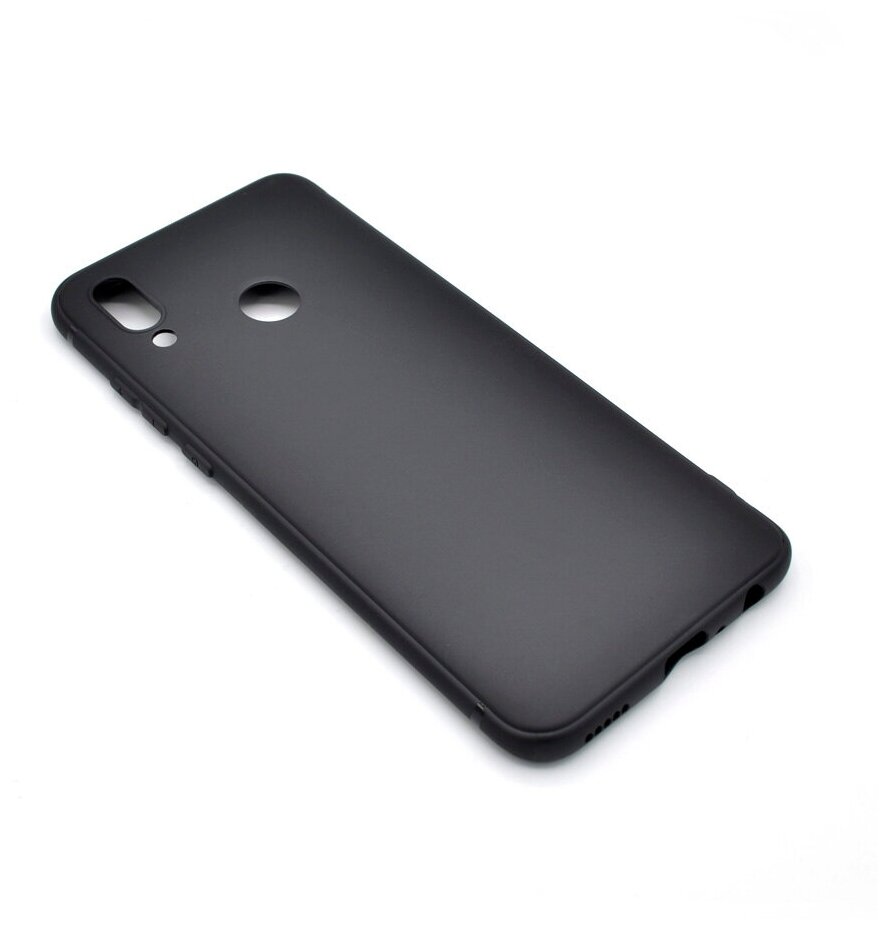 Чехол матовый для Huawei Honor 10 Lite/P smart(2019), черный
