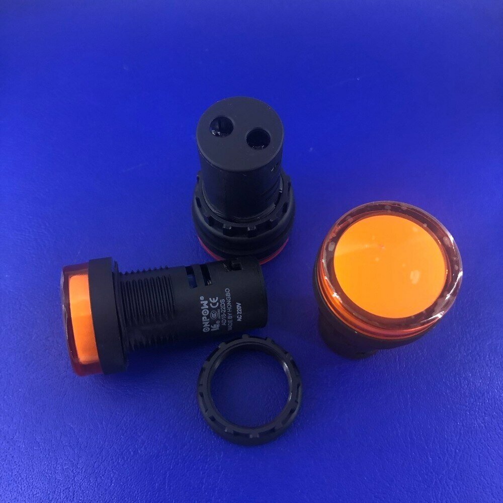 Индикатор AD16-22DS/220V оранжевый ONPOW (арт.62356)