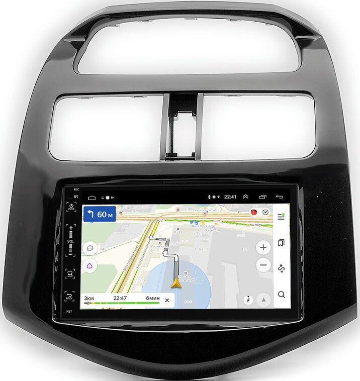 Магнитола в штатное место 2 din Ravon R2 2016-2021 (глянец) Canbox 2/32 на Android 10 (GT5510-RP-11-542-209)