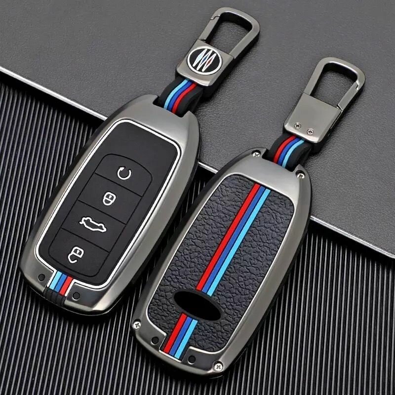 Чехол на ключ Chery Tiggo 7 и 8 Pro Max, Omoda, Jaecoo Grey