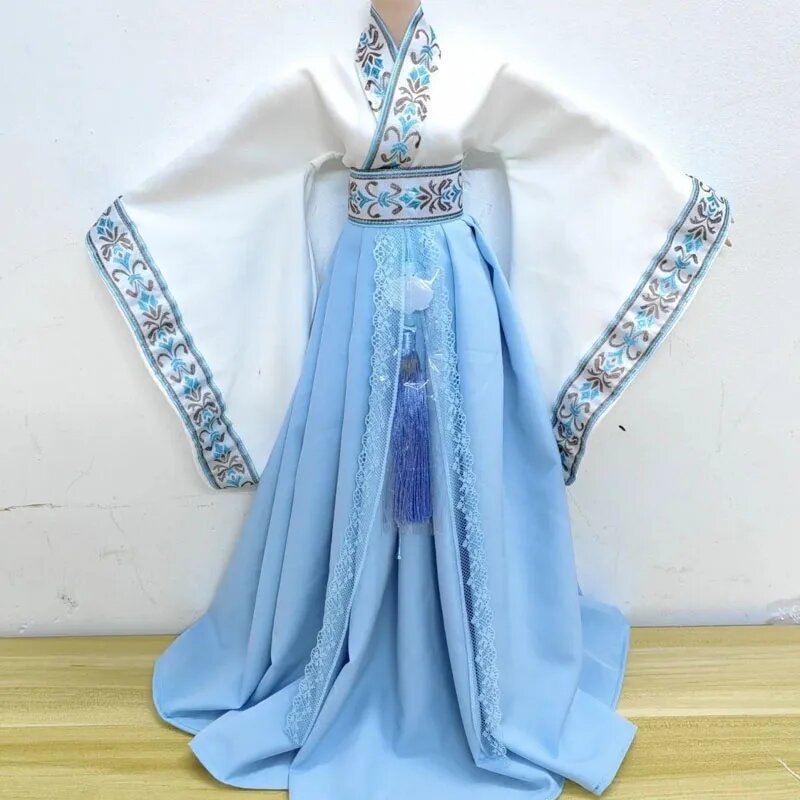 Синяя кукла Hanfu, цвет F, 68-120 см