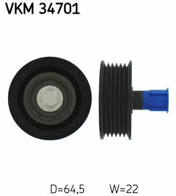Ролик приводного ремня SKF VKM 34701