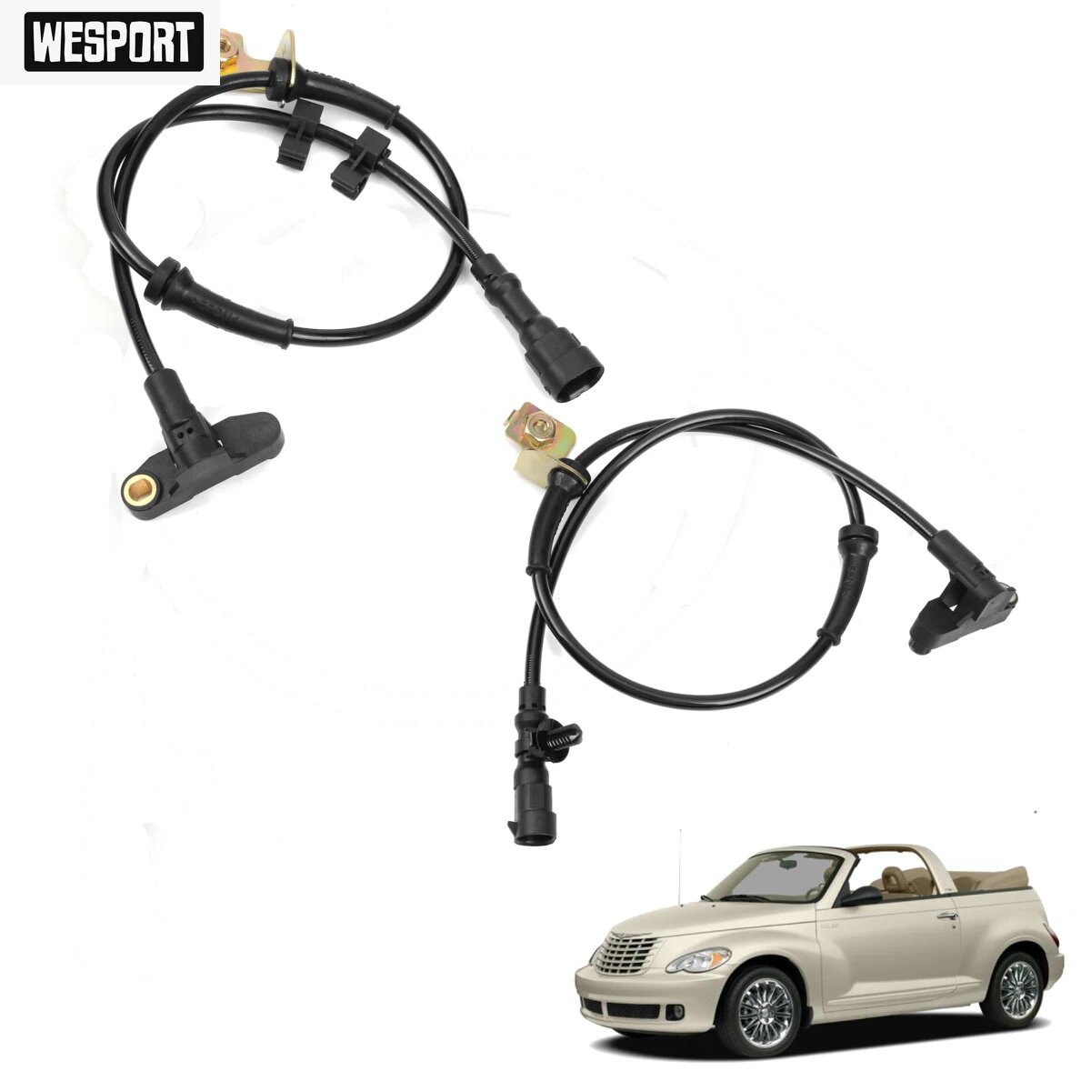 Датчик скорости колеса, трансмиссия для CHRYSLER PT CRUISER 2000-2010 5273333AC 5273332AE, передний левый правый Датчик ABS для автомобиля Front left