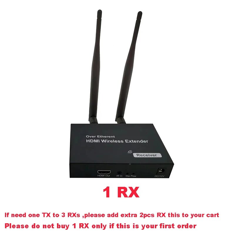 Беспроводной HDMI удлинитель TLT-ANK TLT-210W RX Only (No KVM)