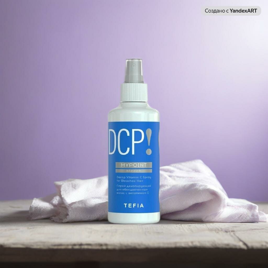 TEFIA Спрей декапирующий для обесцвеченных волос с витамином С, 250 мл.