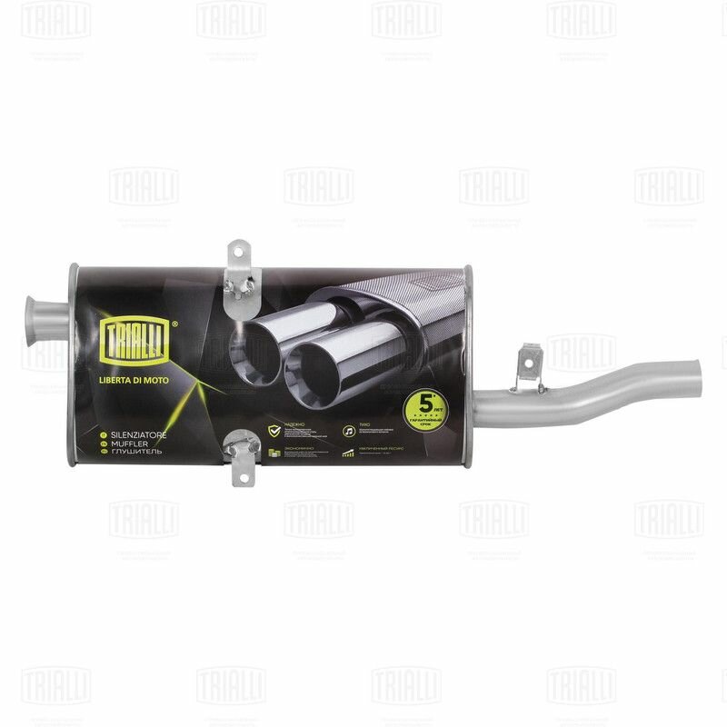Глушитель для а/м Лада 2104 (инжектор) основной, Trialli EMM0104