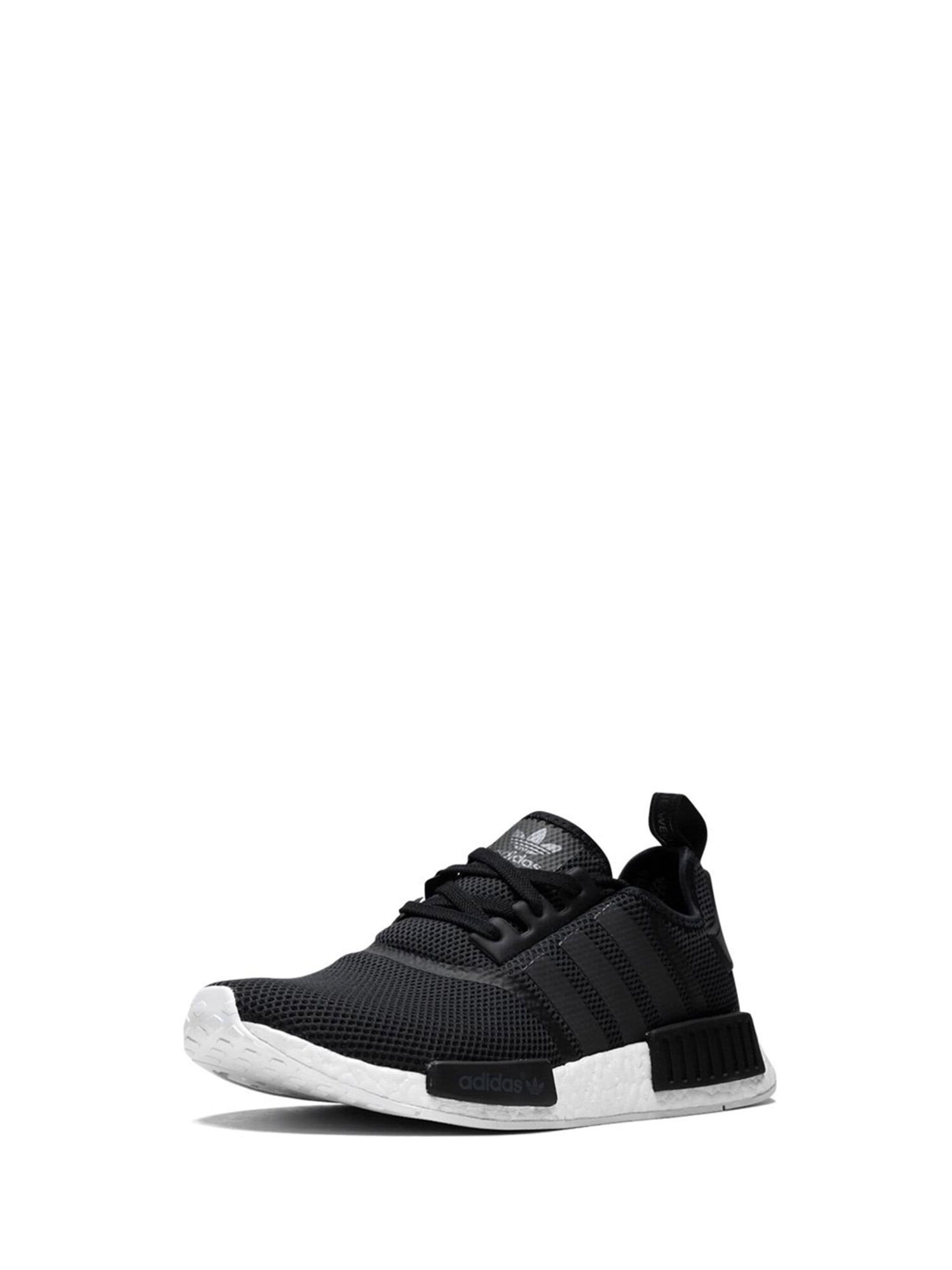 Кроссовки adidas NMD_R1, размер 9.5 US, black/black — фото 1