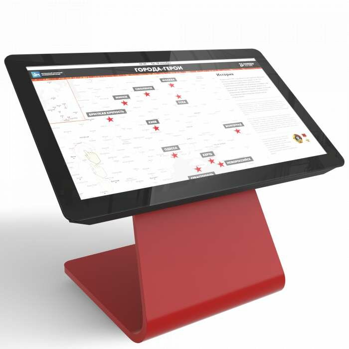 Информационный сенсорный стол ультра 65 LRIS13