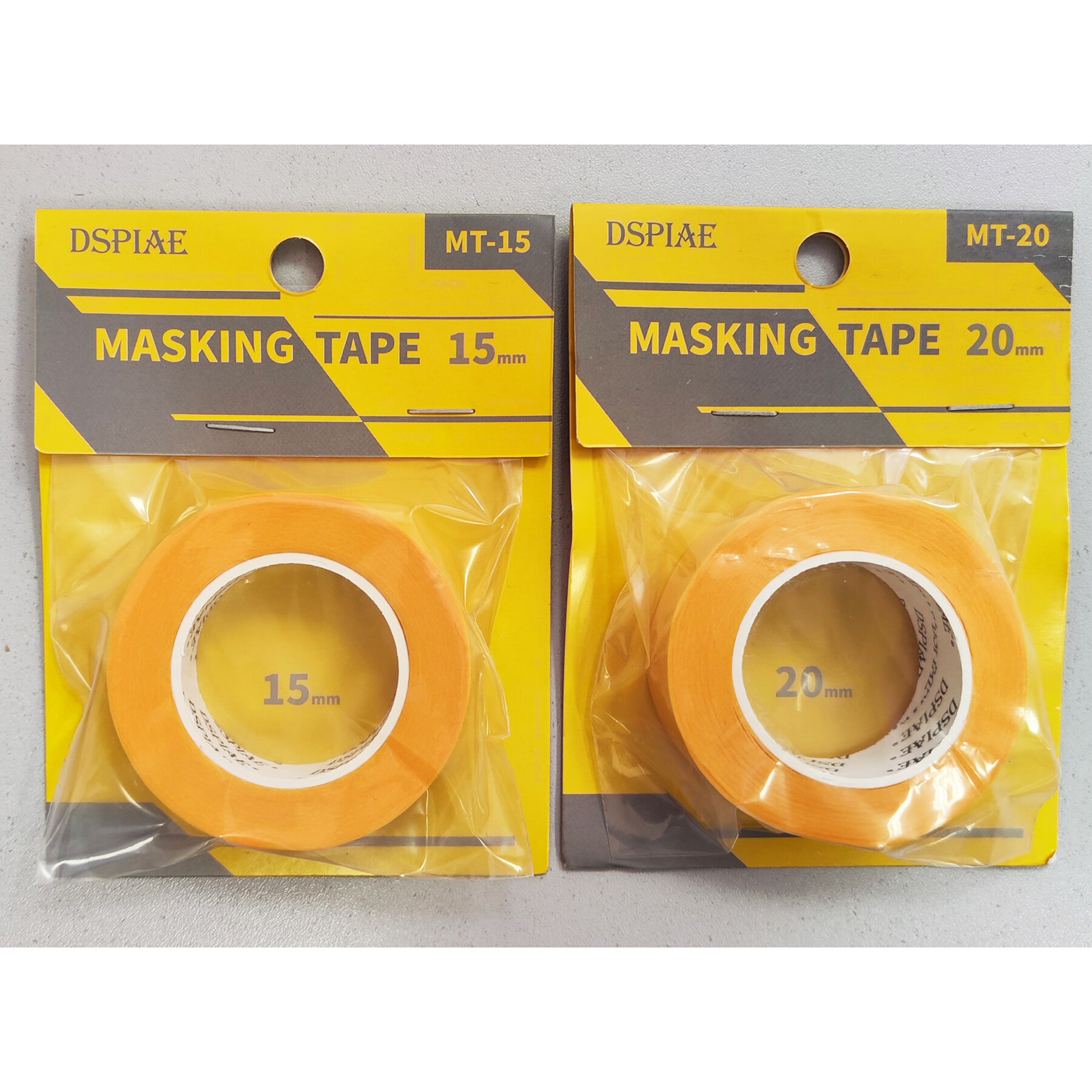 Набор маскирующих лент 15 и 20 мм х 18 м (2 шт), Dspiae
