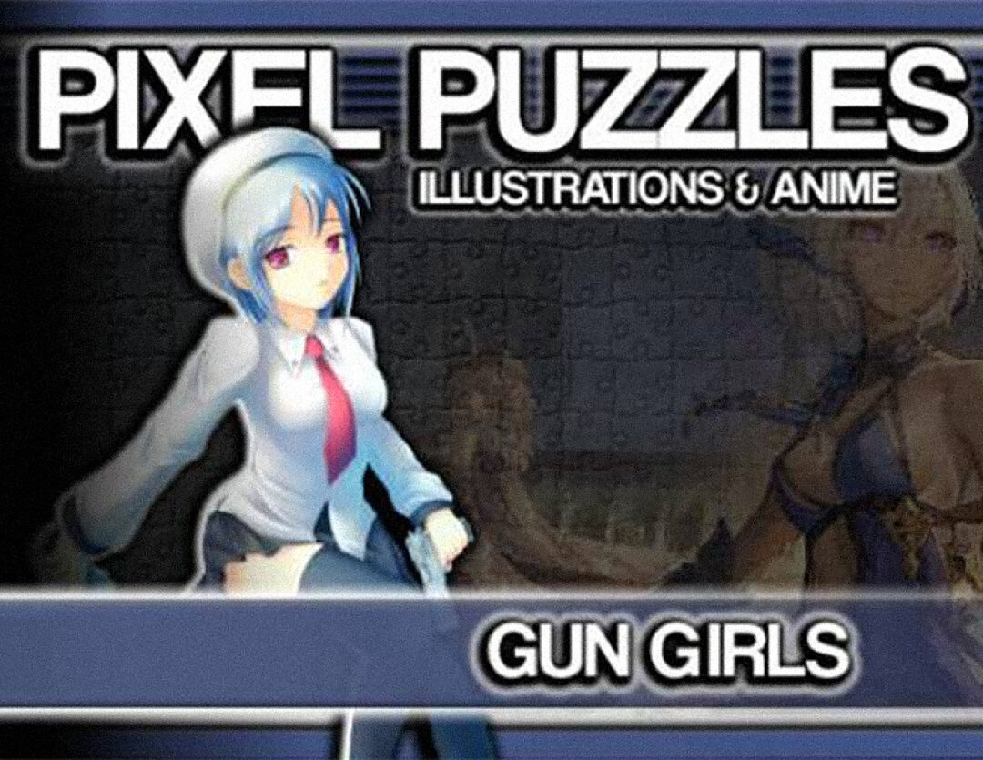 Pixel Puzzles Illustrations & Anime - Jigsaw Pack: Gun Girls