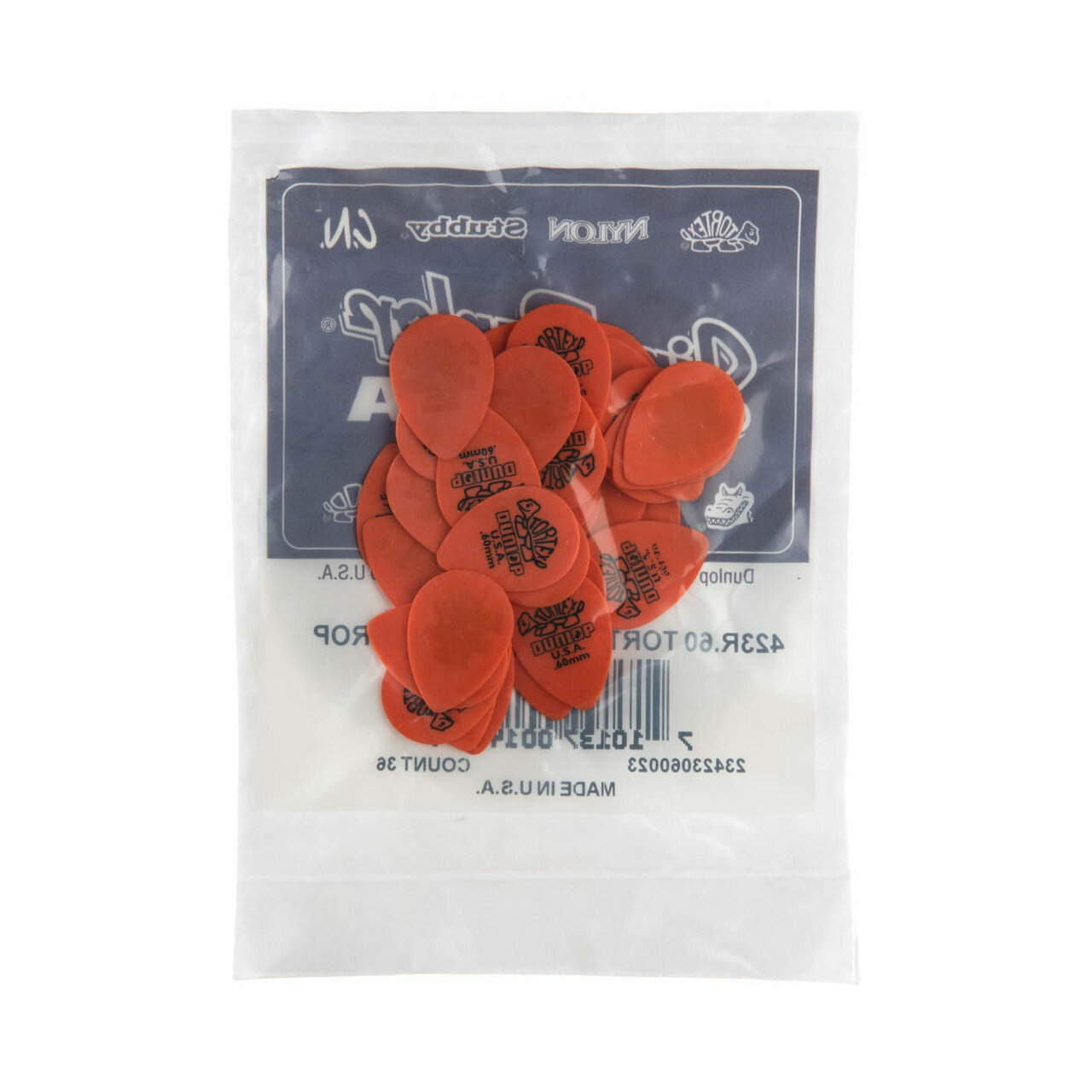 Медиаторы Dunlop 423R060 Tortex Small Teardrop (36 шт)