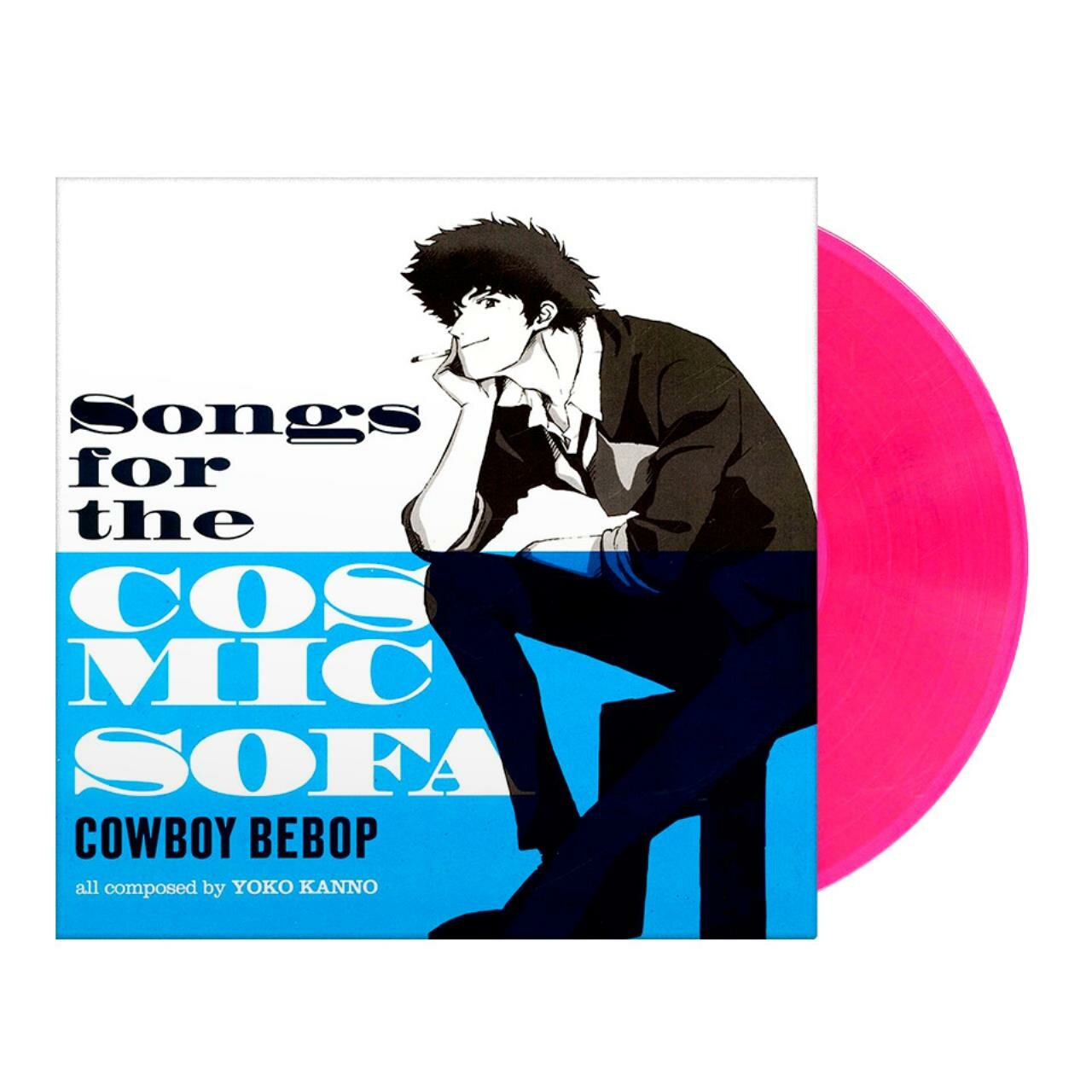 Виниловая пластинка The Seatbelts - Songs For The Cosmic Sofa Cowboy Bebop (Pink & Blue Marble)