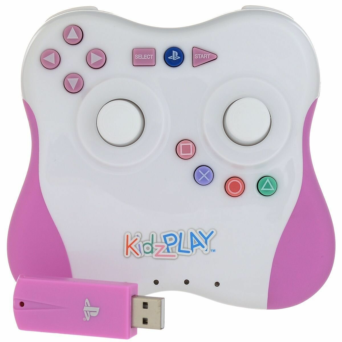 Геймпад беспроводной Детский Adventure розовый KidzPLAY KP801P PS3