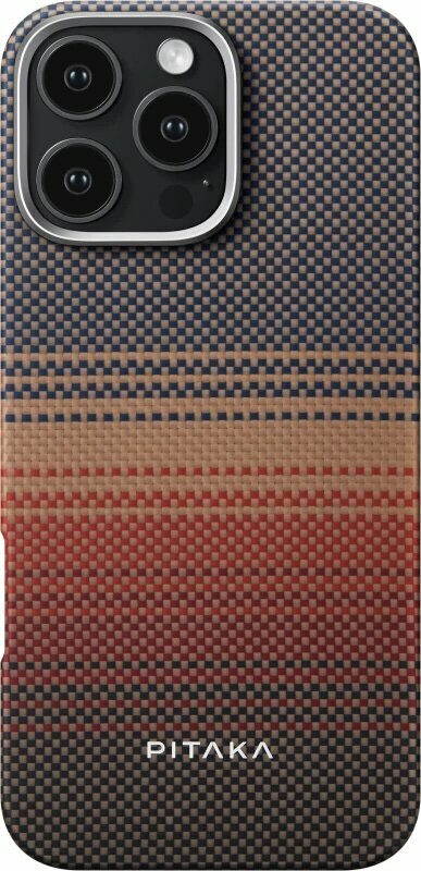 Чехол Pitaka Tactile Woven Case для iPhone 16 Pro Sunset