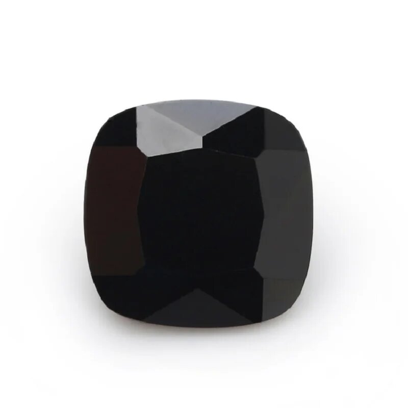 Черный кубический цирконий 10x10 мм (50шт)