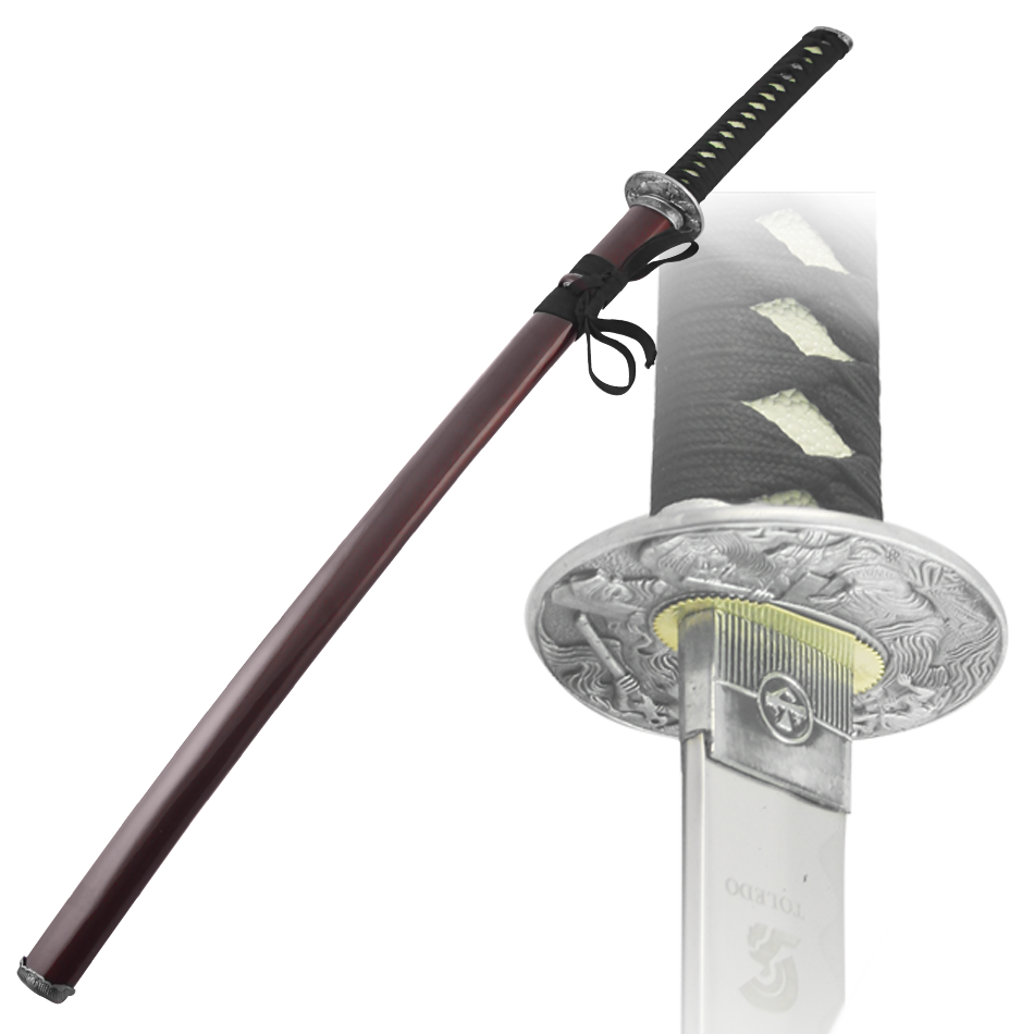 Катана классическая красн. ножны KSVA-AG-190