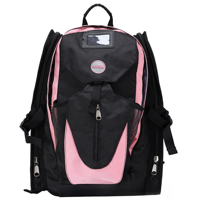 Рюкзак, для коньков, черный, большой размер