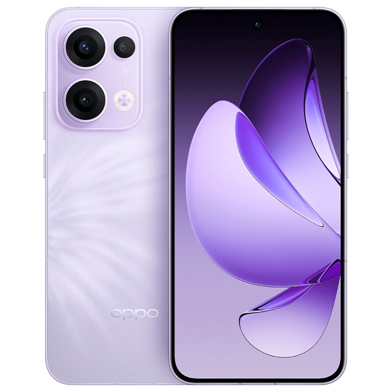 OPPO OPPO Reno13 (CN) 5G смарт-телефон с камерой, IP69, 5600 мАч, 12 ГБ+256 ГБ, фиолетовый
