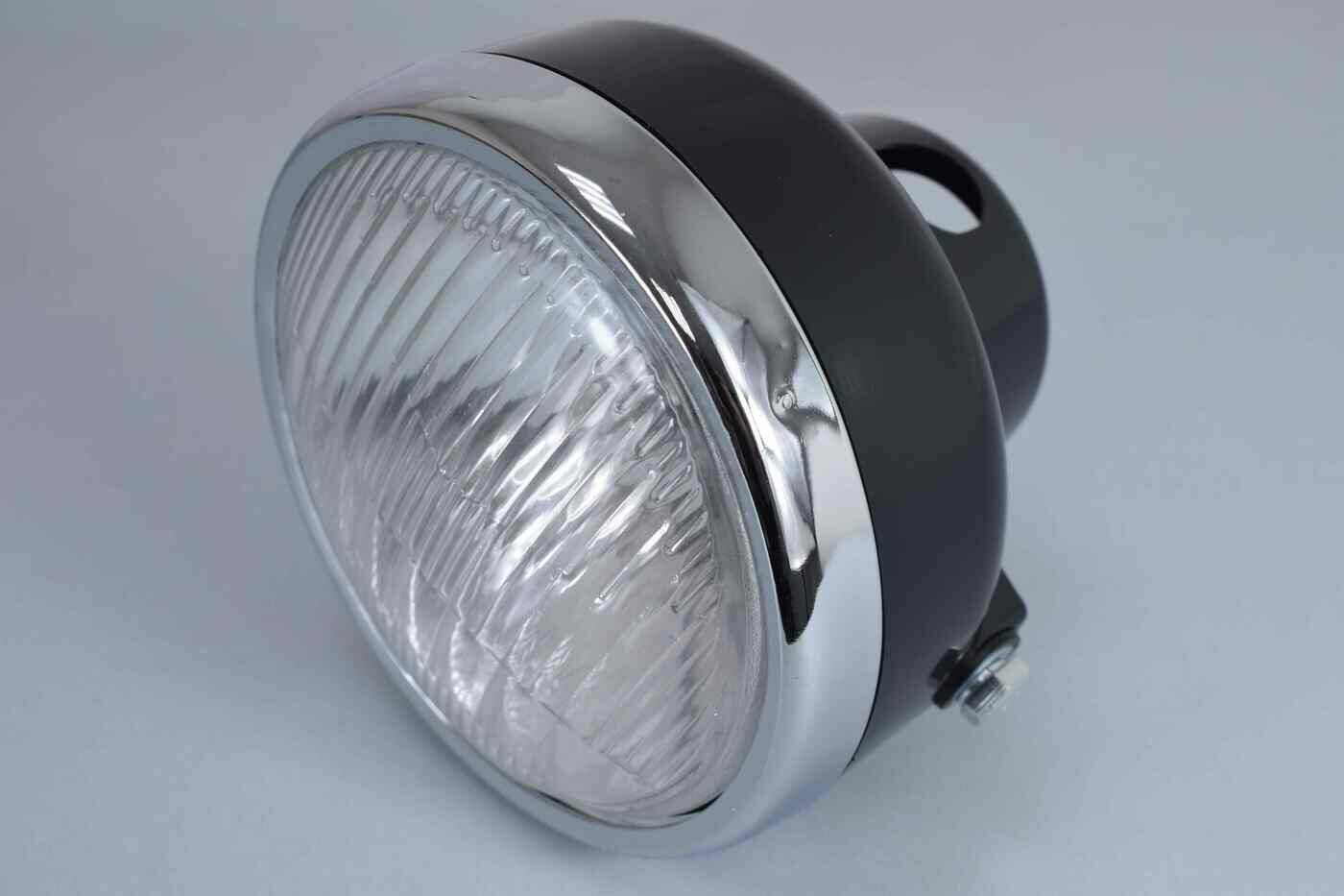 Фара Delta, Zodiak, ALPHA, ОВ-70 круглая в сборе (Черная)